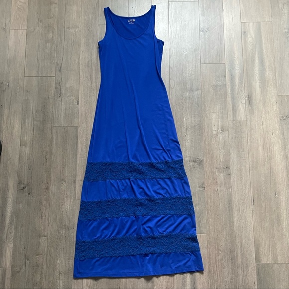 Apt. 9 | Dresses | Bogo Flattering Royal Blue Floral Cut Out Maci Dress ...